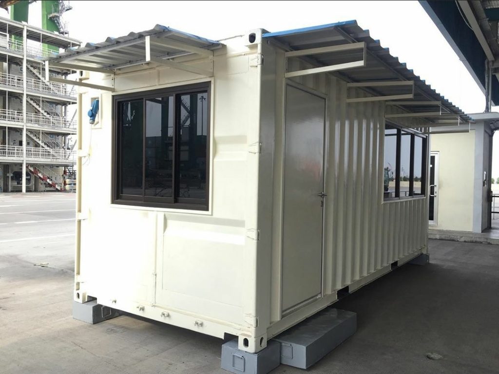 Office Container 20 feet with Customized Canopy | Master Container