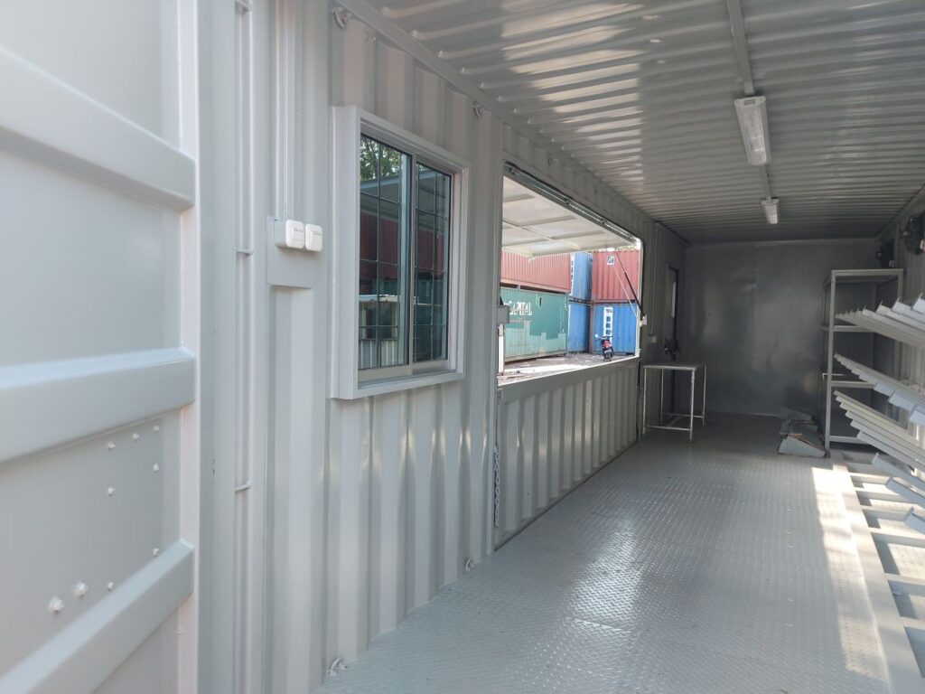 Office with Workshop Container 40ft | Master Container