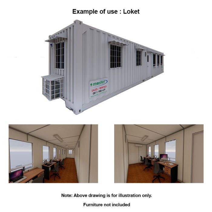 5 Alasan Mengapa Menggunakan Kantor Container | Master Container